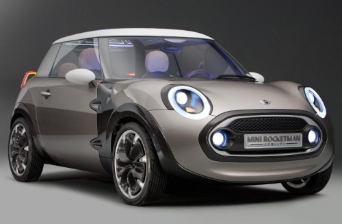The new Mini Rocketman Concept from the front end | Torque News